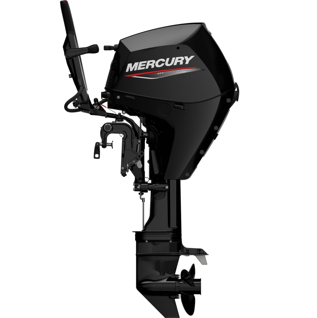 Mercury Outboard F25hp EFI, Long Shaft, Tiller Handle, Recoil Start ...